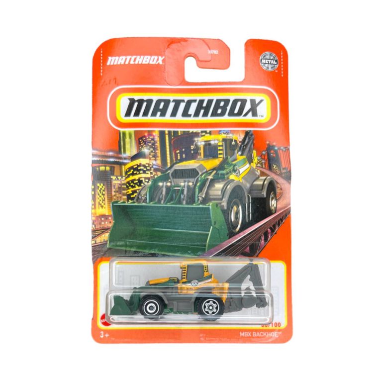 ماشین مچ باکس Matchbox MX BACKHOE | خرید مچ باکس MX BACKHOE